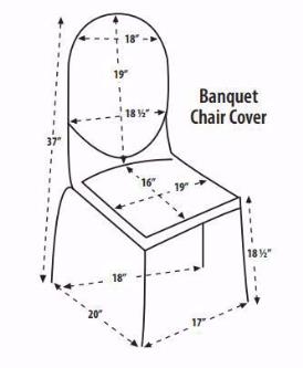 Wholesale Basic Polyester Chair Cover-Full Coverage