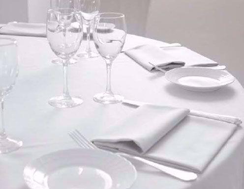 Cotton Momie Weave Napkins - White 20" x 20"