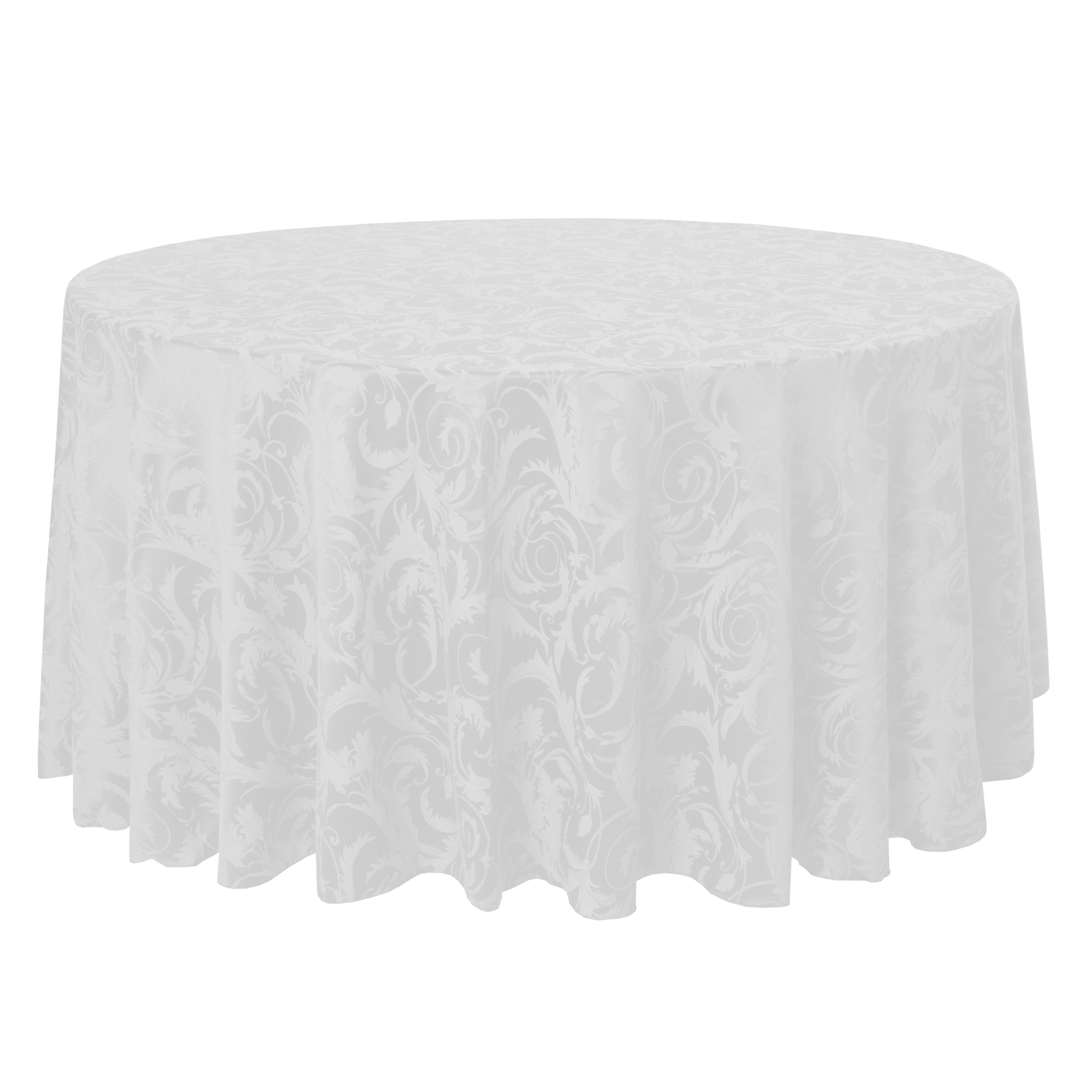 Wholesale Melrose Damask Round Tablecloth in USA