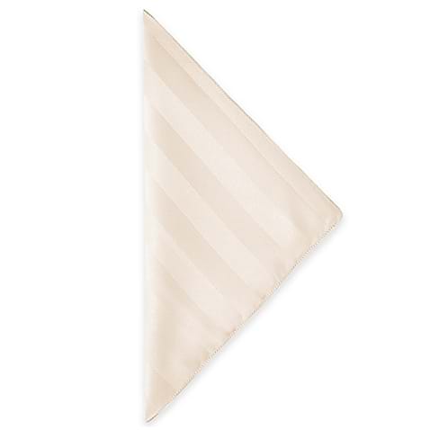 Poly Stripe Color Table Linen Napkins for Sale: 100% Poly