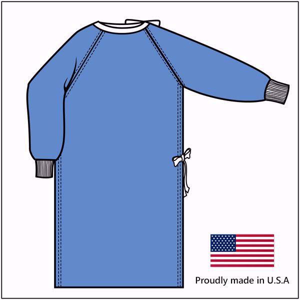 Buy Polyester Barrier Gown Wholesale | Fluid Resistant