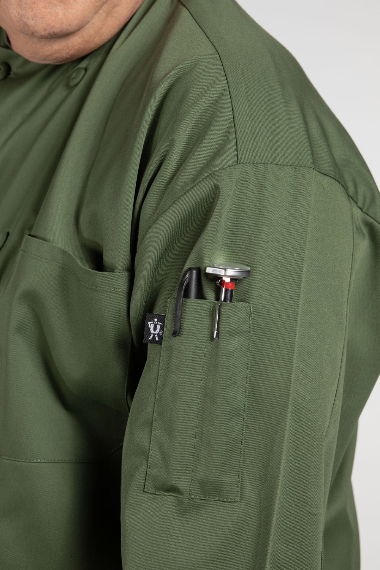 Order Unisex Long Sleeve Pulse Chef Coat for Wholesale