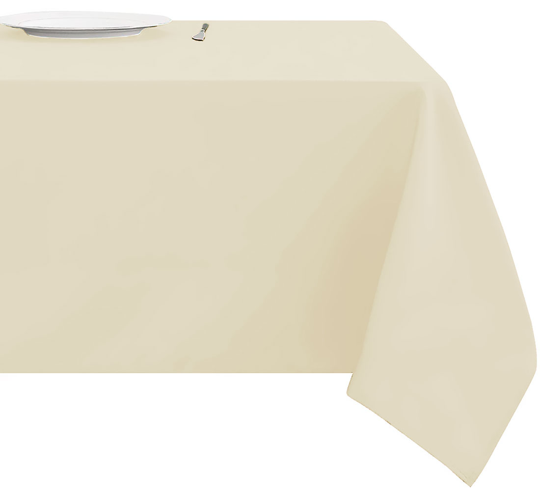 Table Linen-100% Spun Polyester 96” Banquet Tablecloth
