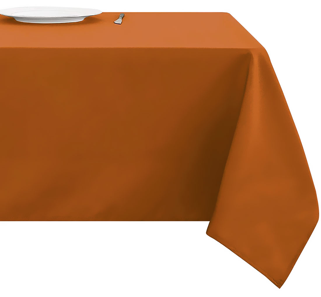 Table Linen-100% Spun Polyester 96” Banquet Tablecloth