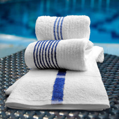 Swimming Pool Towels | White Pool Towels | Cabana Pool Towel