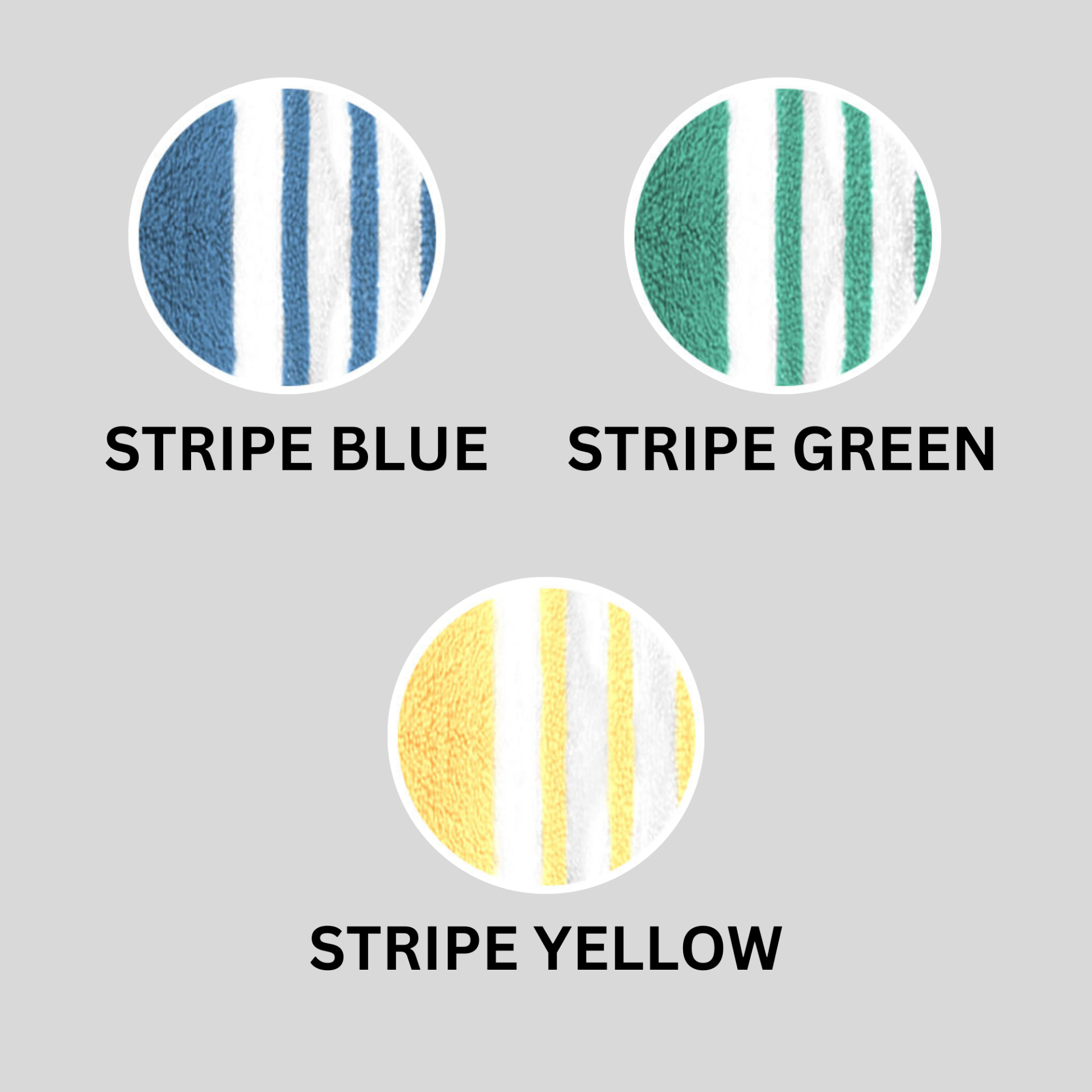 Wholesale Premium Cotton Tropical Striped Pool Towels