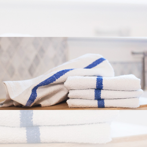 Buy Center Bar Towels Mops | Gold/Bule - Full Terry