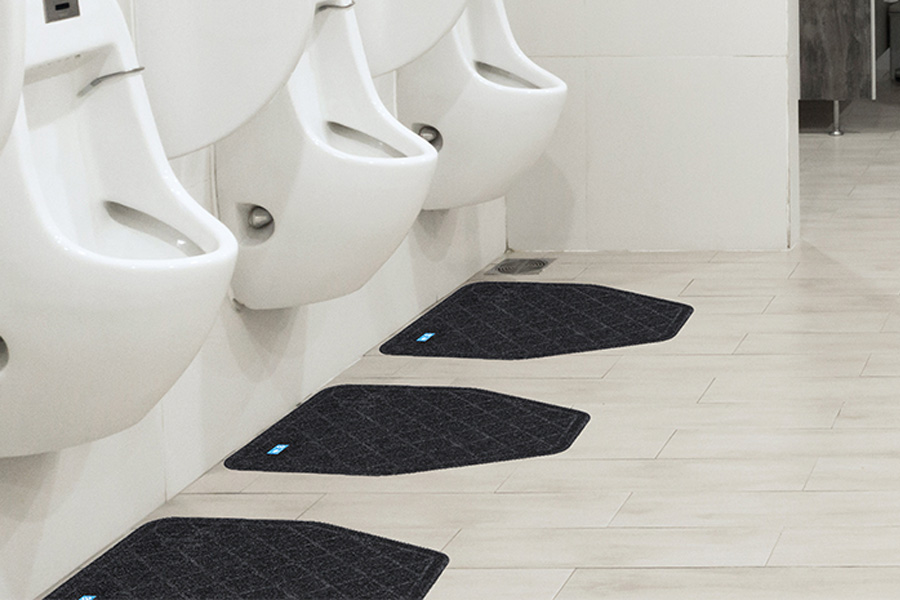 Commercial CleanShield Urinal Mats | Anti-odor & Fast Drying