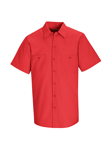 High-Quality Industrial Short Sleeve Work Shirts in bulk