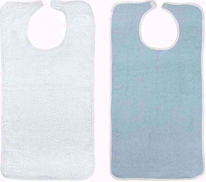 Adult Bibs For Hospital | Terry Cloth Bibs
