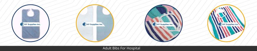 Adult Bibs For Hospital | Terry Cloth Bibs