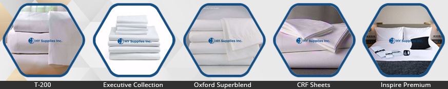 Hotel Bed Sheets | Flat Sheets | Pillowcases